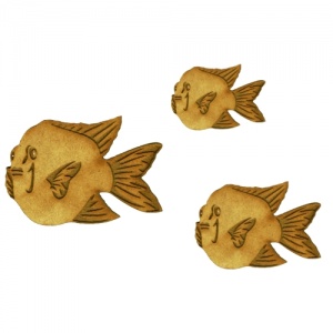 Puffer Fish - MDF Sea Fish Wood Shape